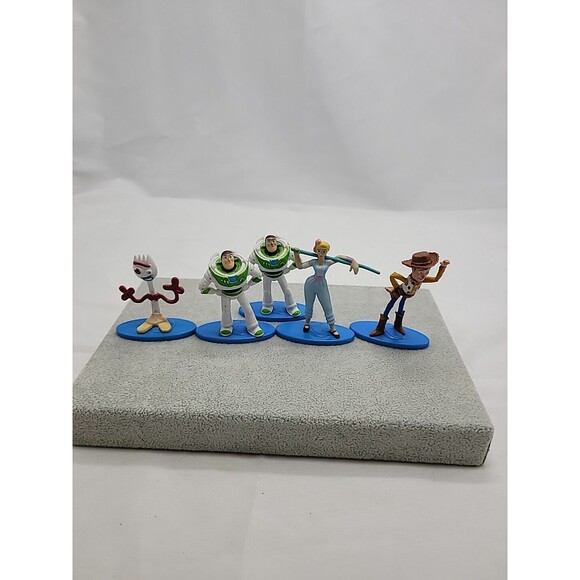Disney | Toys | Disney Toy Story 4 Mini Figures 5 Pack Woody Buzz Forky ...